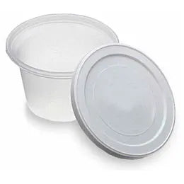 Sammons Preston Putty Container, with Lid, 88ml (3oz), 10/pack