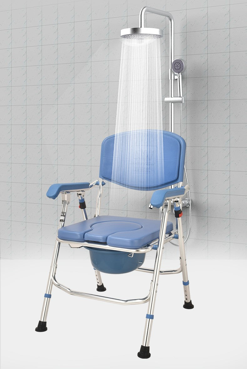 Wide Commode Chair with EVA Foam Backrest – Australian Assistive ...