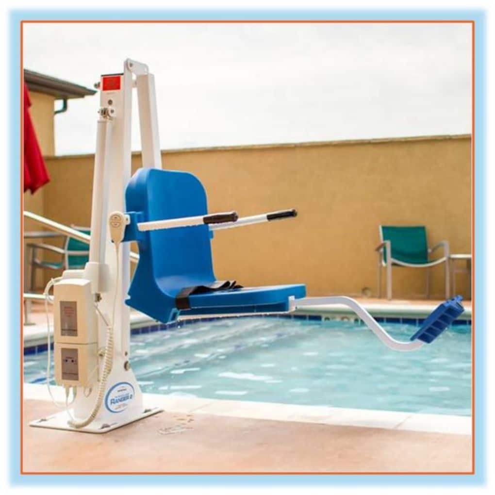 Aqua Creek Ranger2 Pool Hoist | Australian Assistive Technology Centre